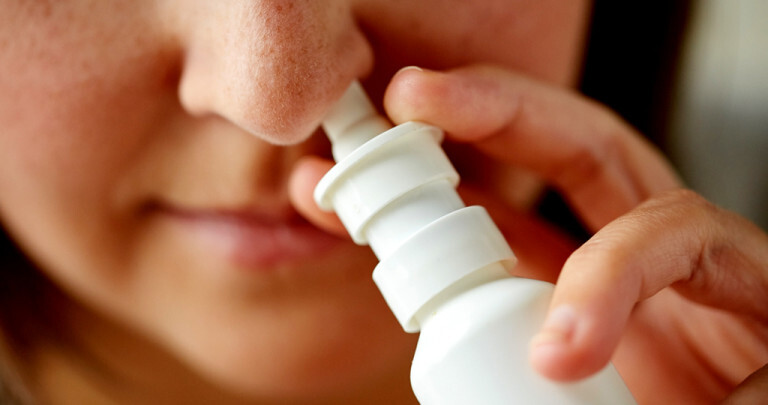 Wirkung lokaler Alpha-Sympathomimetika bei Schnupfen als Nasenspray